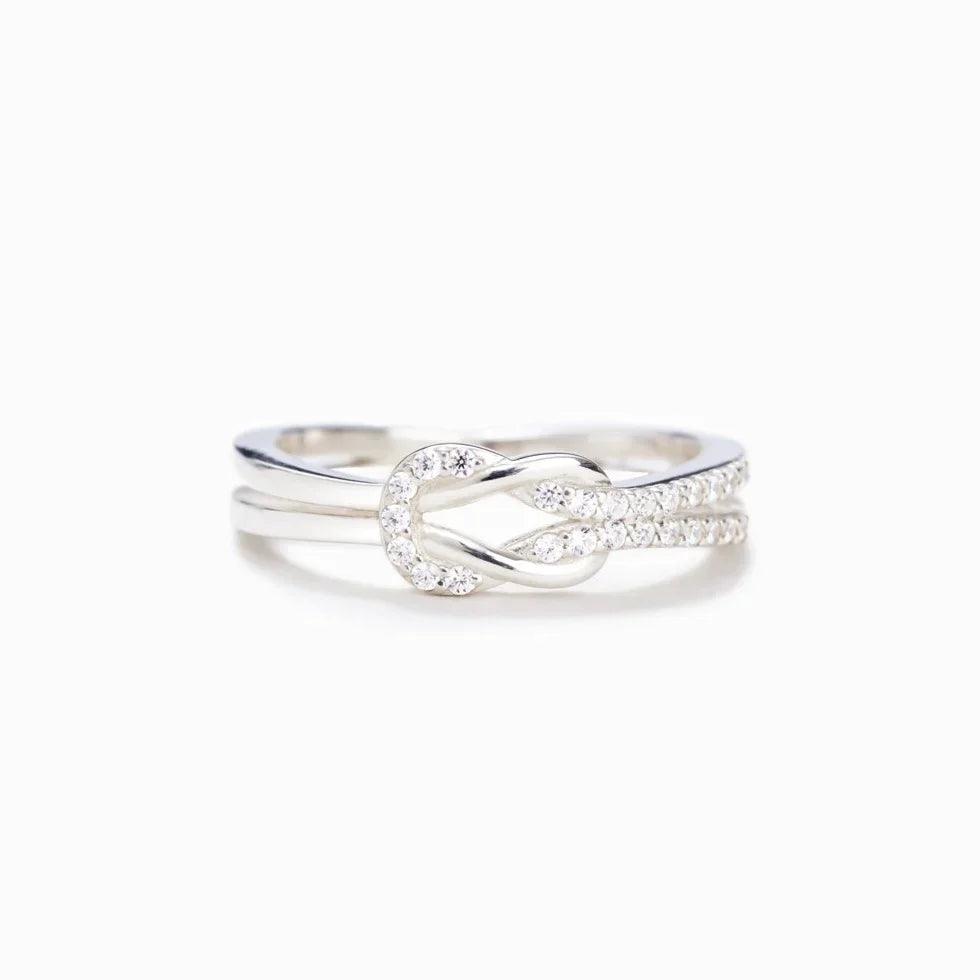Mother daughter knot ring store